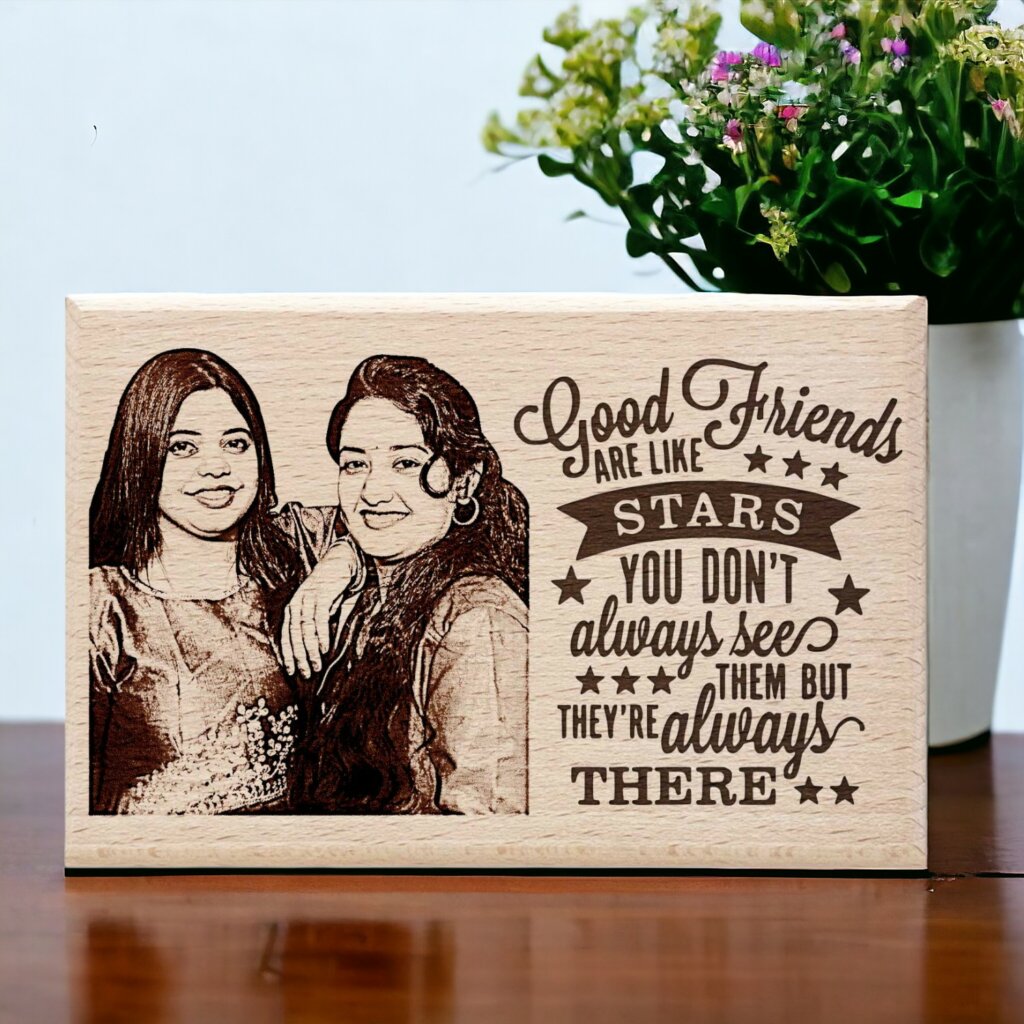 Personalized Photo Plaque Friendship Gift for Best Friend - Incredible ...