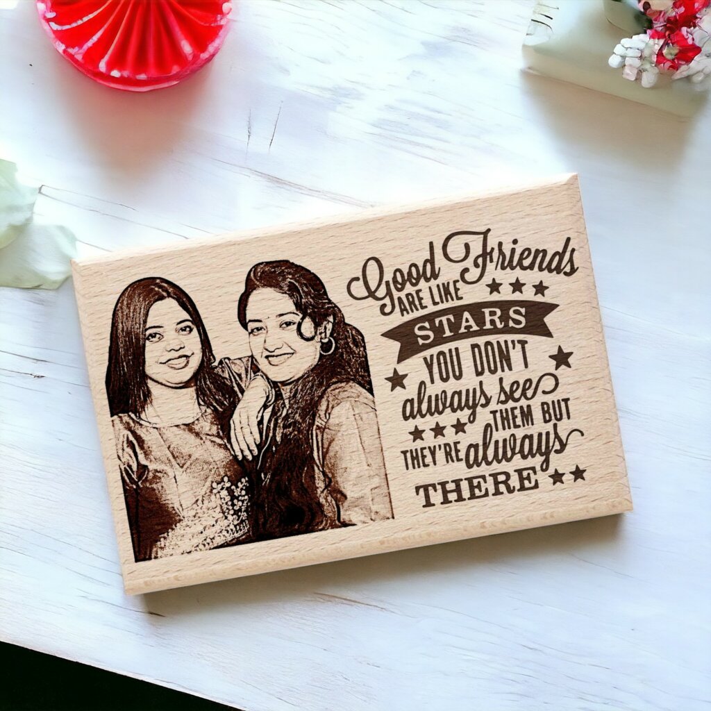 Personalized Photo Plaque Friendship Gift for Best Friend - Incredible ...