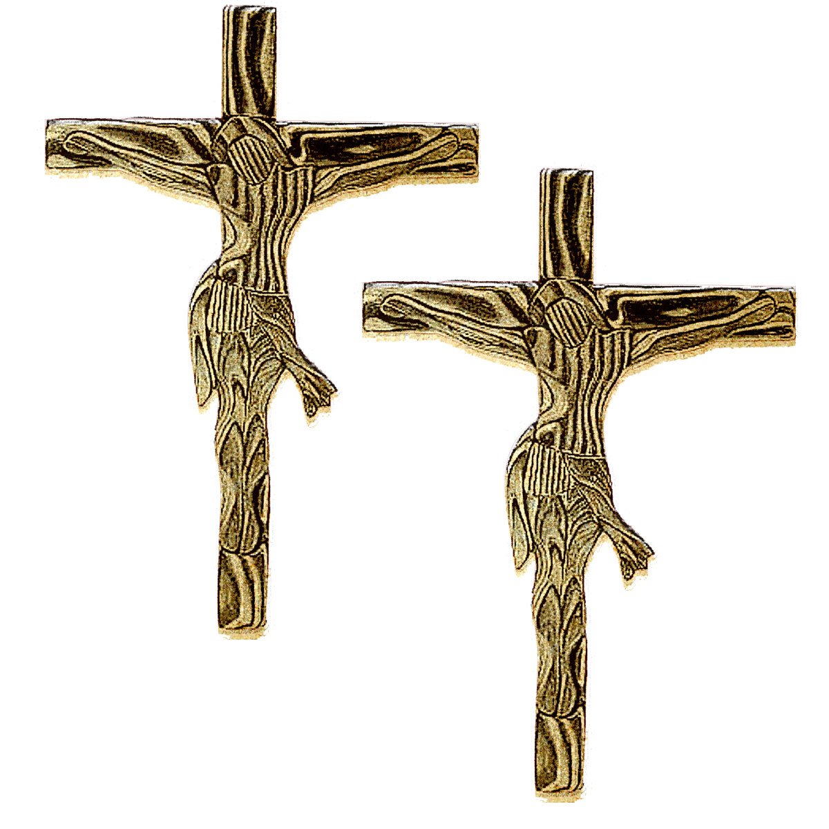 Wooden Engraved Cross (Set of 2) for Christmas – Incredible Gifts