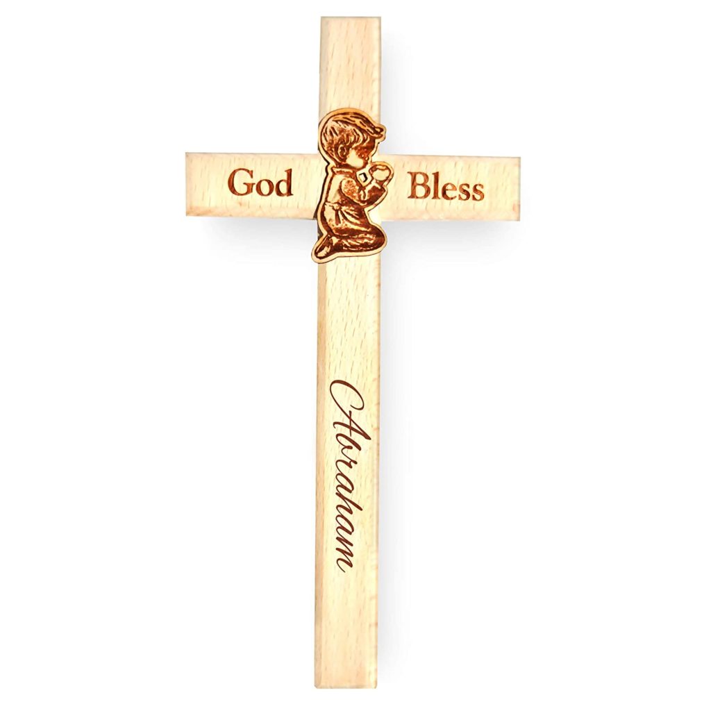 Personalized Boy Named Cross for Christmas (8x4in) - Incredible Gifts