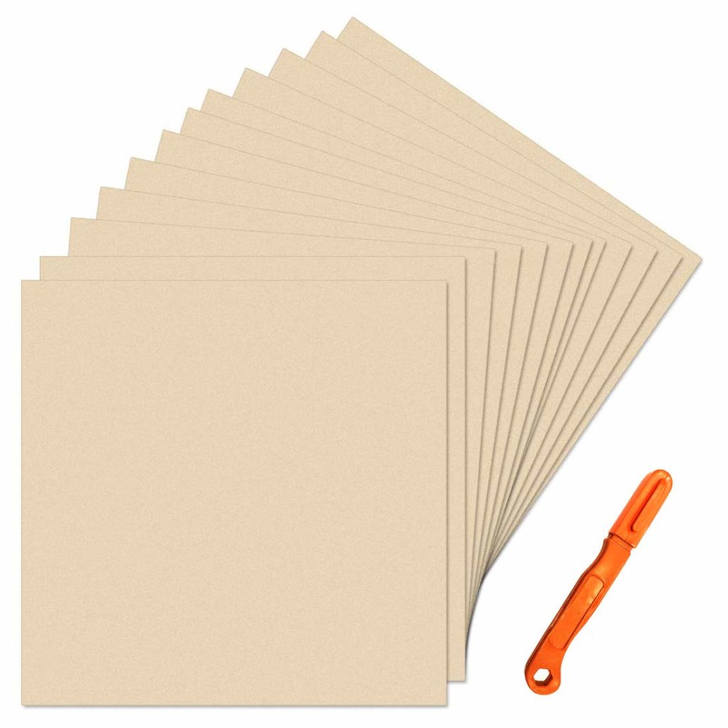 MDF Boards for Art and Craft Use with MDF Board Cutter Set of 12 MDF ...