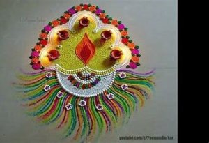 Specialised Rangoli With Meaning - Incredible Gifts