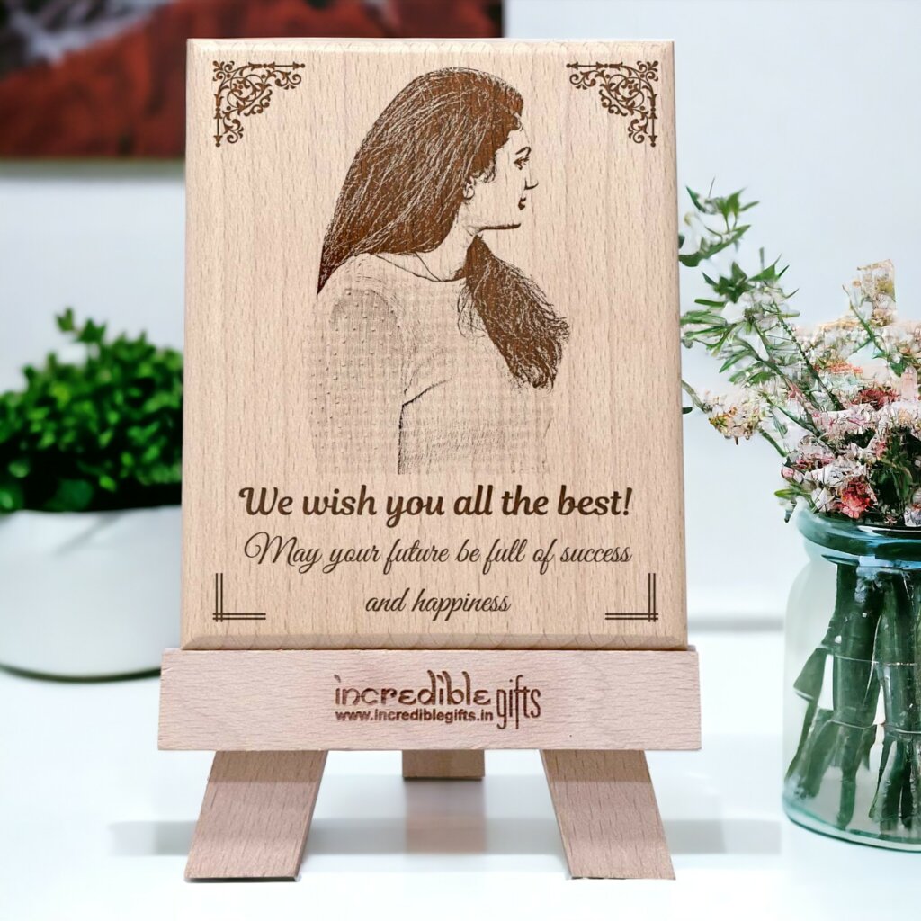 Gift For Farewell - Personalized Engraved Wooden Photo Frame ...