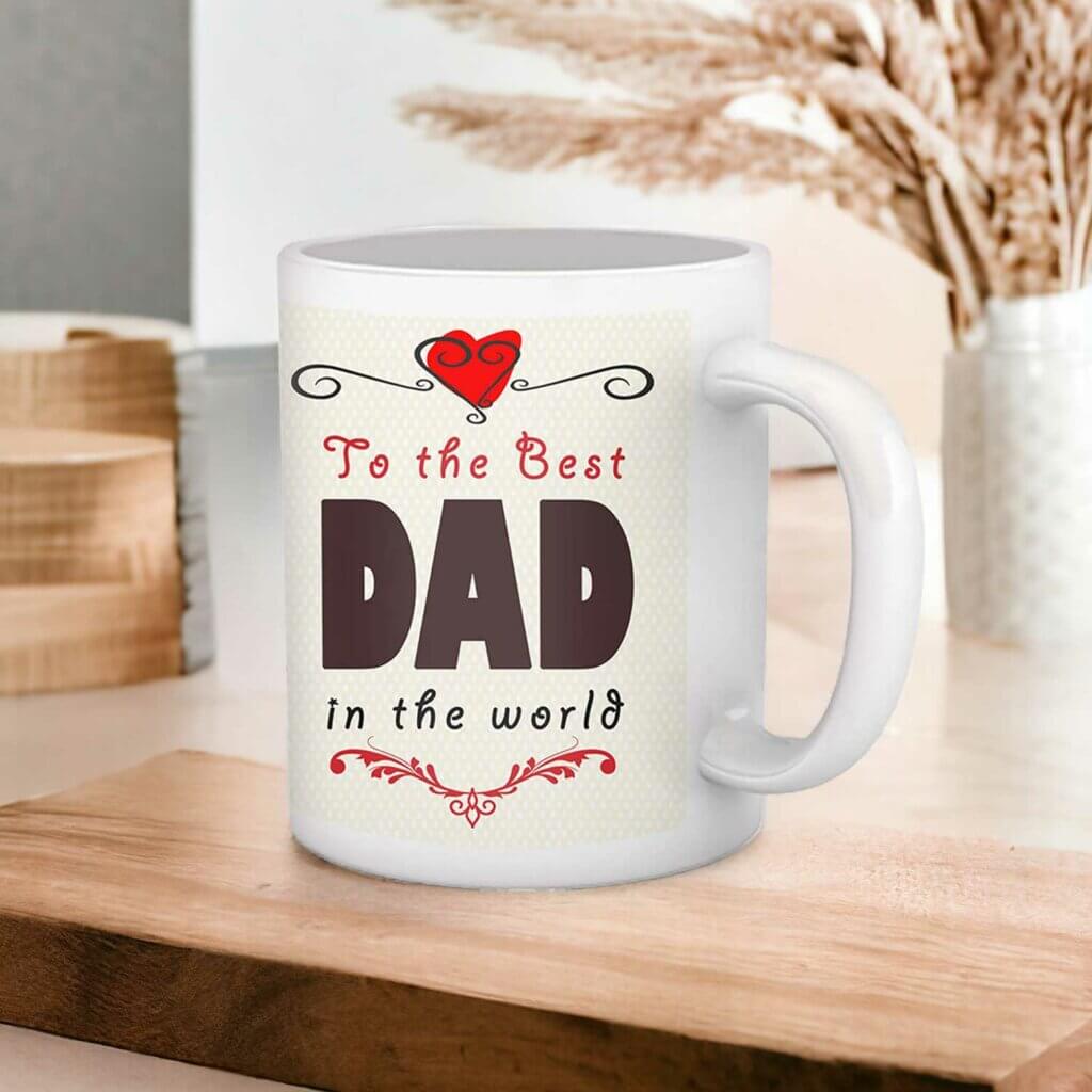 Printed Coffee Mug for Father