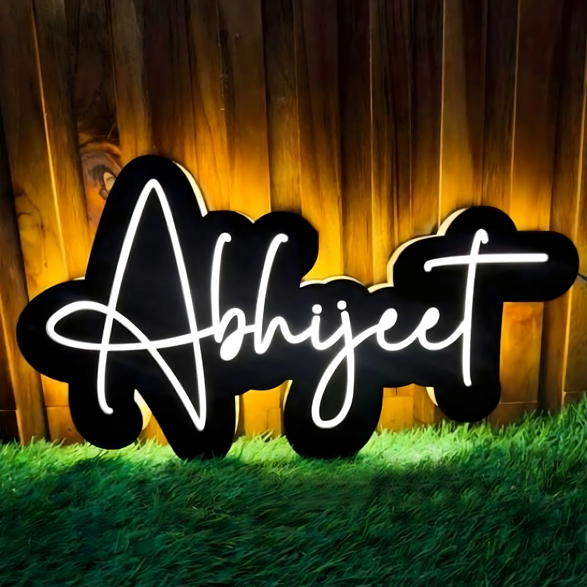 Customized LED Name Sign Board For Wall Decor - Incredible Gifts