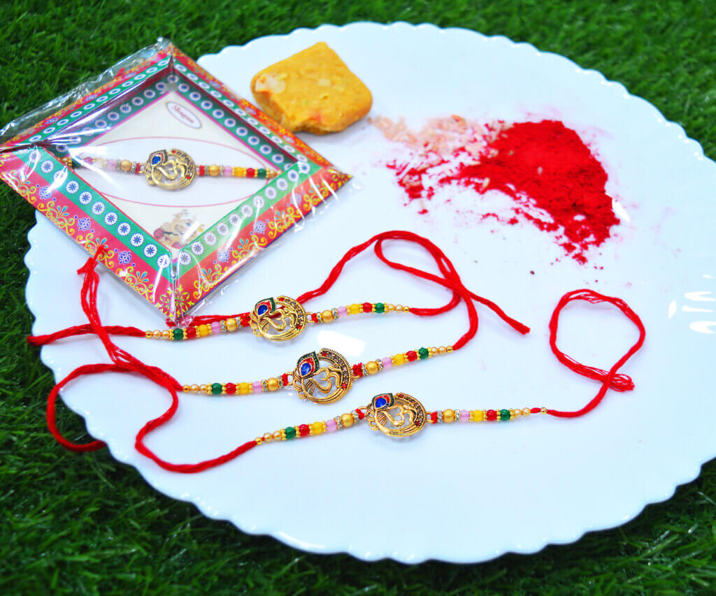 Premium Om Metal Incredible Rakhi Free - Incredible Gifts