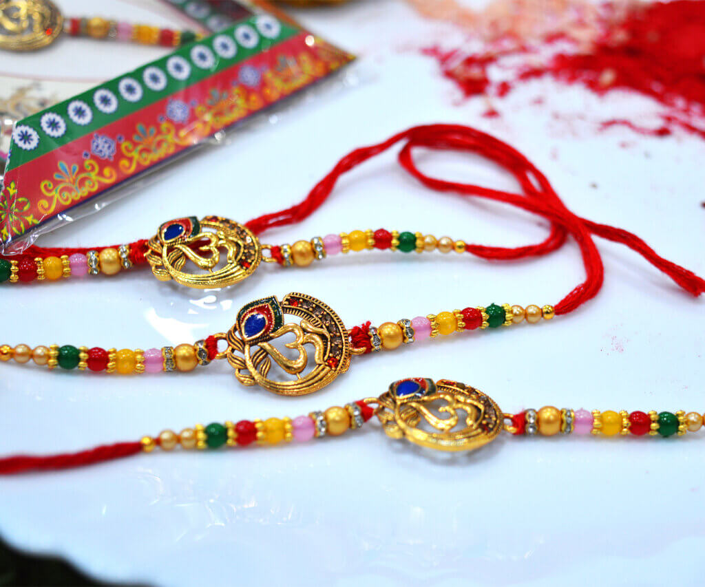Premium Om Metal Incredible Rakhi Free - Incredible Gifts