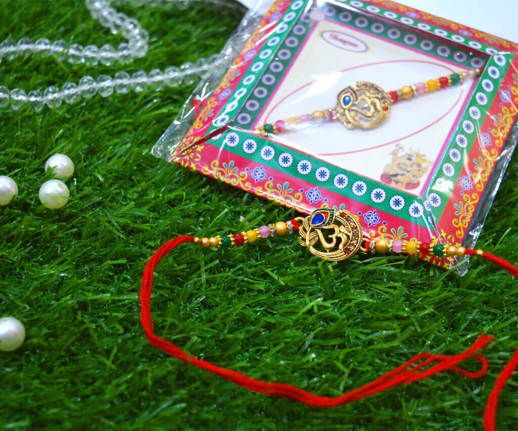 Premium Om Metal Incredible Rakhi Free - Incredible Gifts
