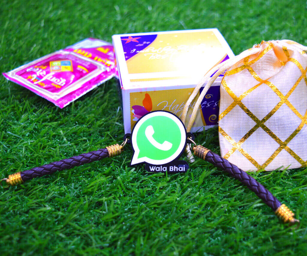 WhatsApp Wala Bhai Latest Bracelet Rakhi For Brother - Incredible Gifts