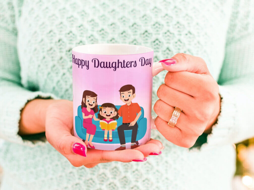 Ceramic Coffee Mugs For Worlds Best Daughter - Incredible Gifts