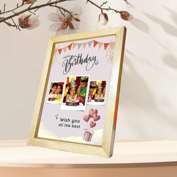 Personalized Happy Birthday Collage Photo Frame - Incredible Gifts