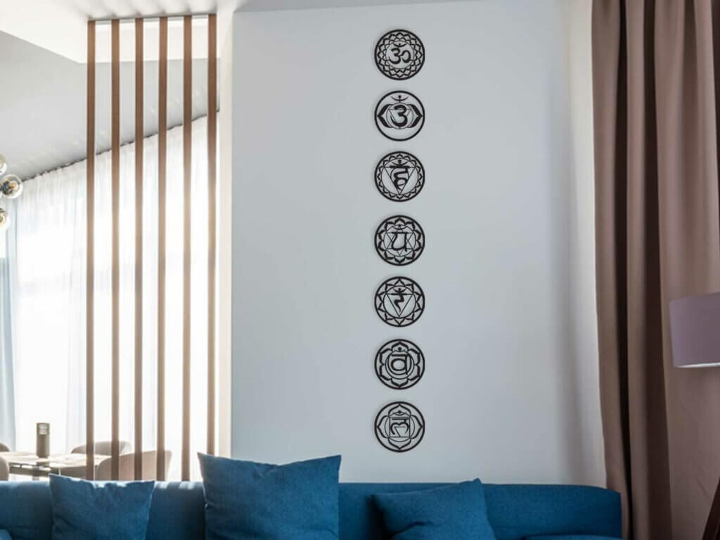 7 Chakra Wall Art : Perfect for Home Decor and Meditation Spaces ...