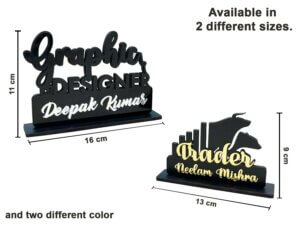 Unique Customized Professional Office Desk Name Plate - Incredible Gifts