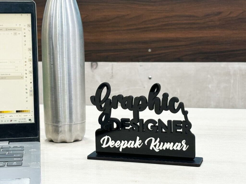 Unique Customized Professional Office Desk Name Plate - Incredible Gifts