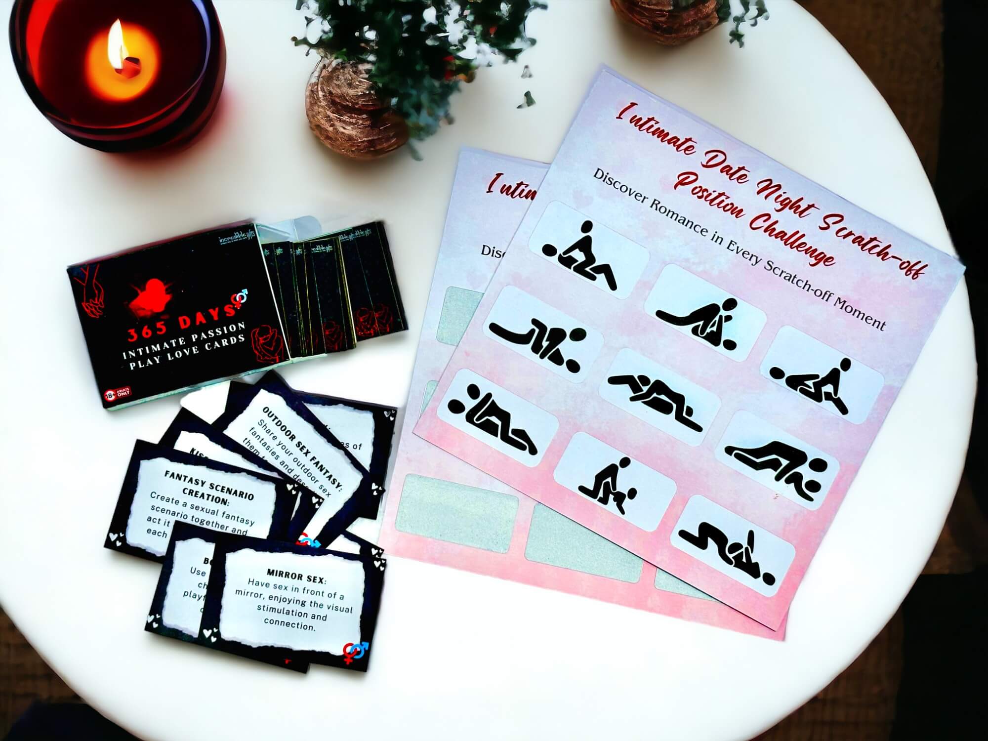 Foreplay Spice Up Intimate Scratch Off Card Combo For Couple ...