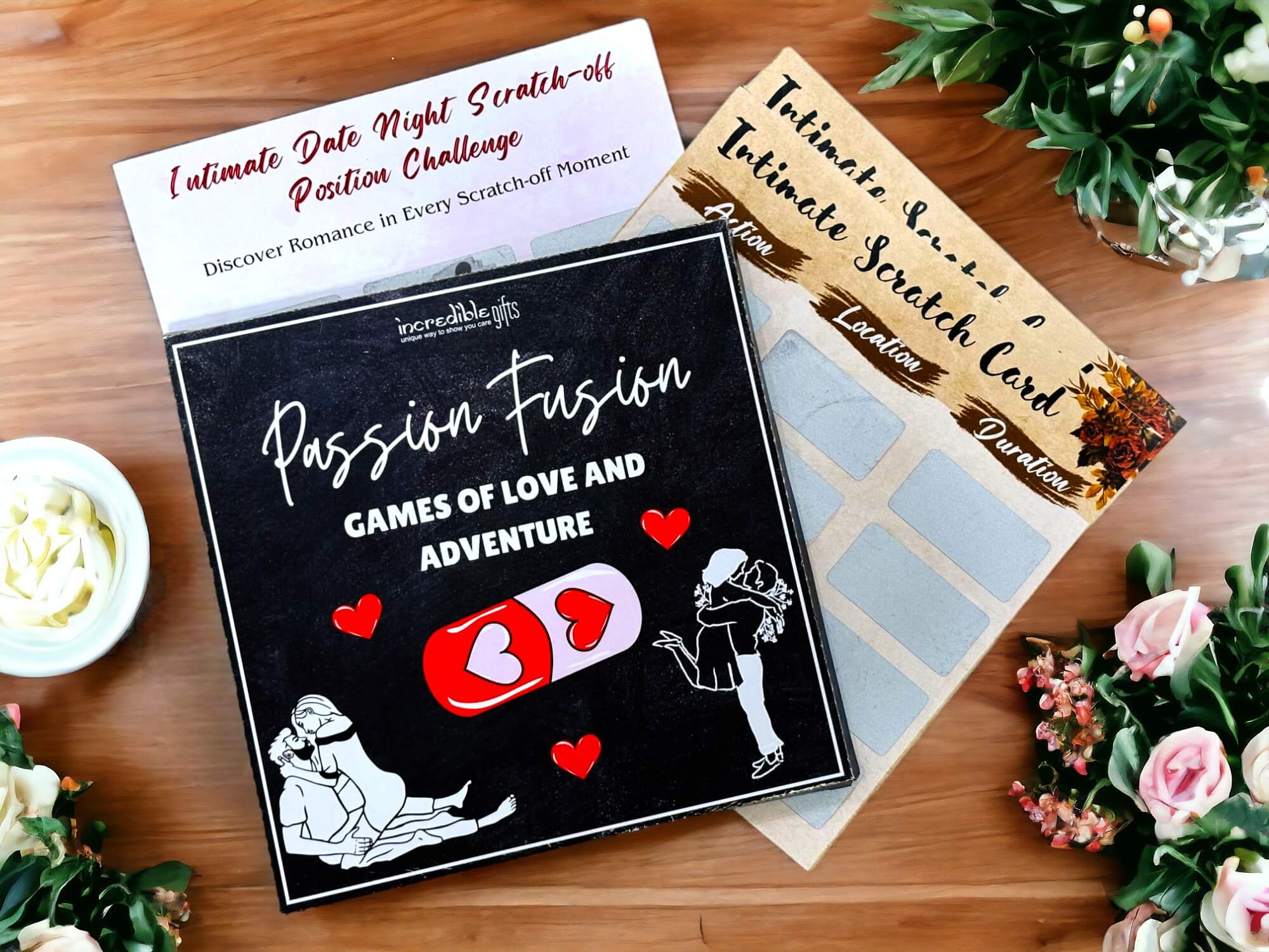 Intimate Passion Play Scratch Off Card Combo For Couple - Incredible Gifts