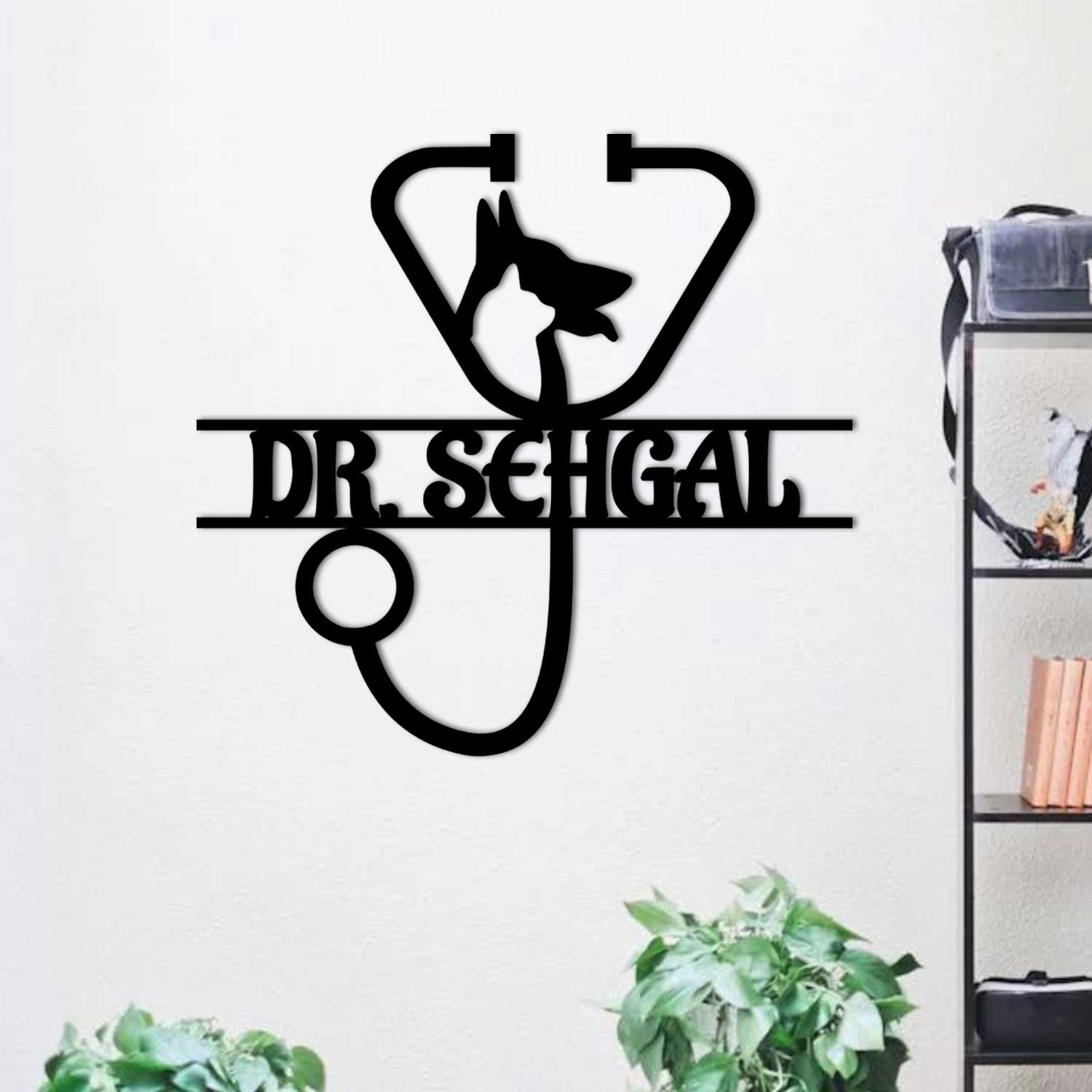 Custom Wall Sign for Vet Clinic – Personalized Name Emblem - Incredible ...