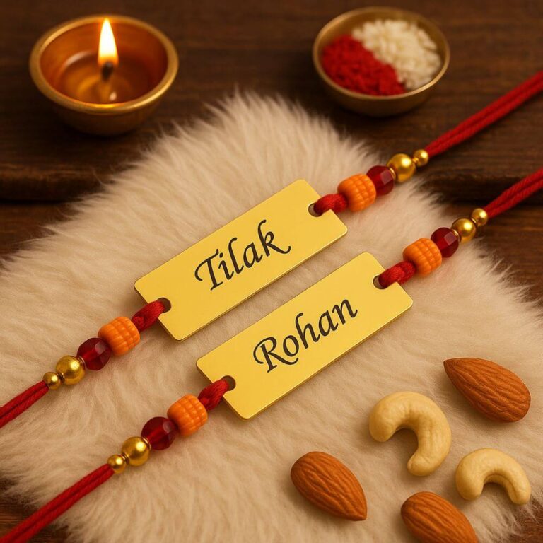Buy Customized Rakhi with photo - Incredible Gifts